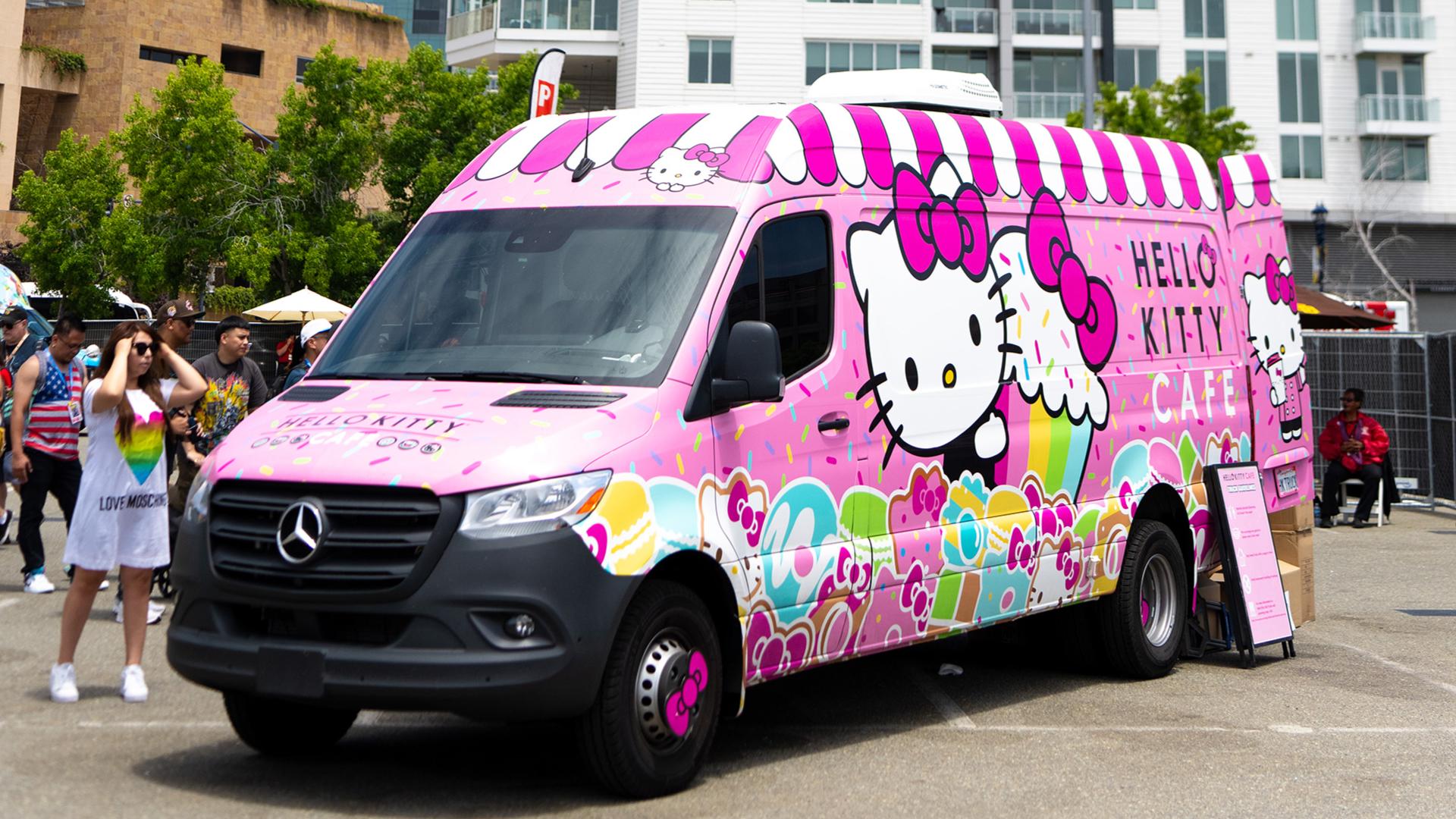 Hello Kitty Cafe Truck rolls into Virginia Beach to celebrate 50 years of Hello Kitty and 10 ...