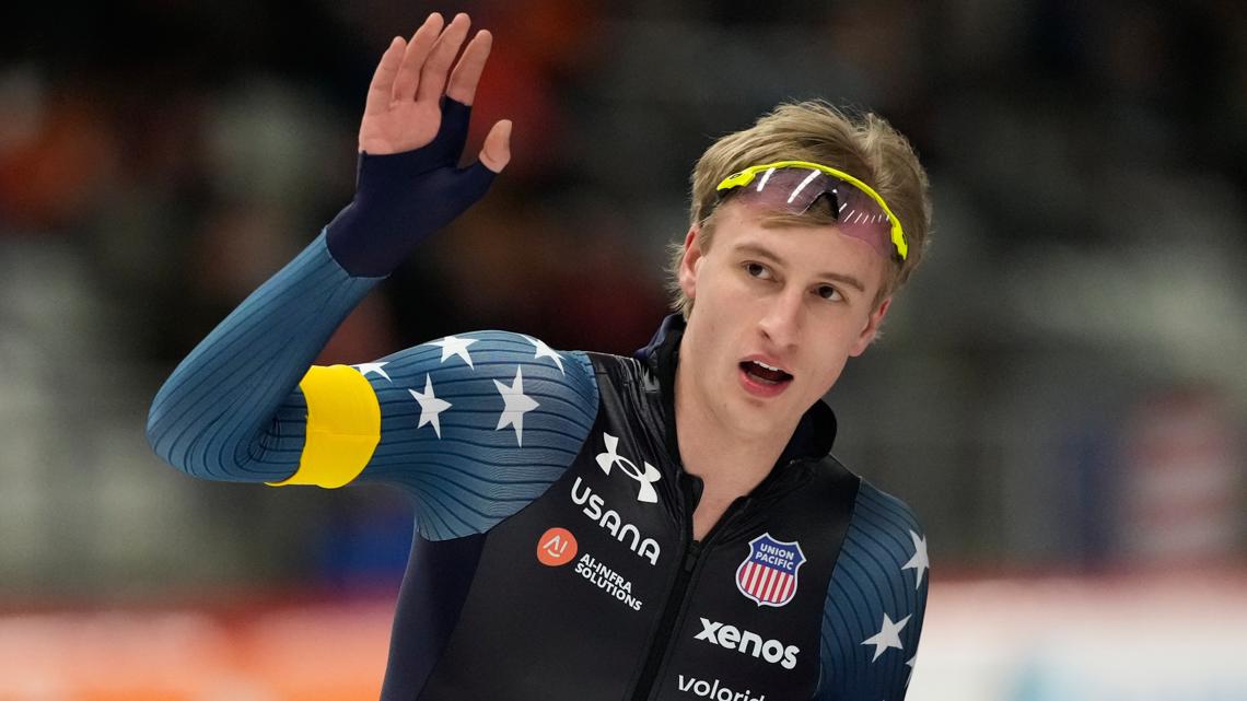 Jordan Stolz Chasing Historic 3 Gold Medals at 2026 Winter Olympics ...